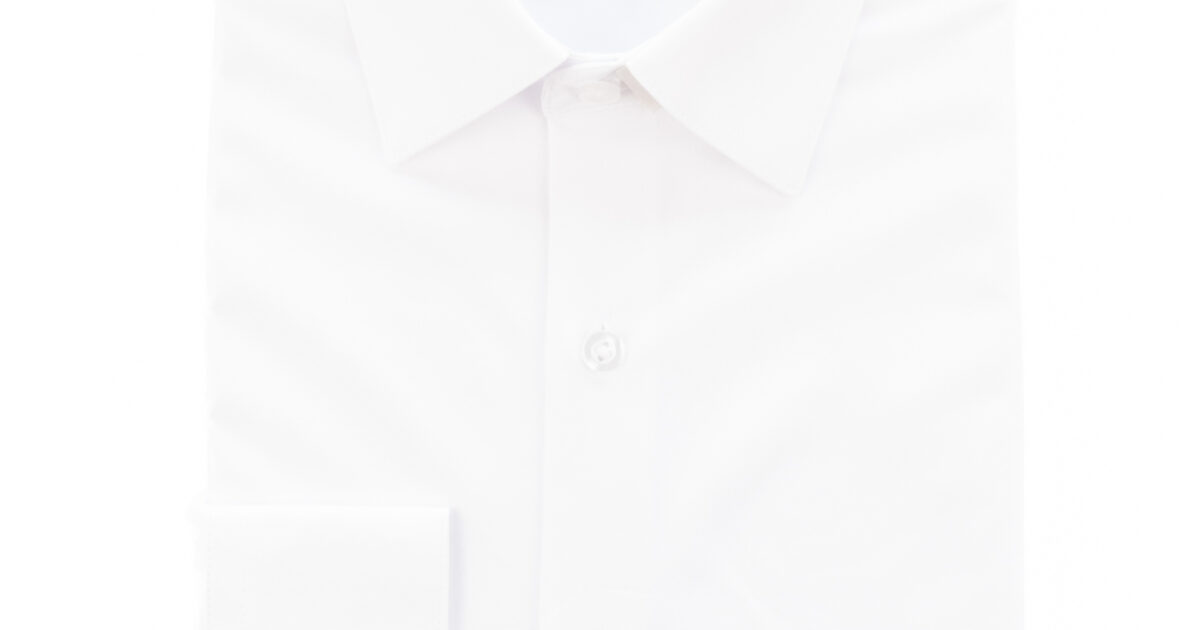White Plain Front Shirt | Louie's Tux Shop