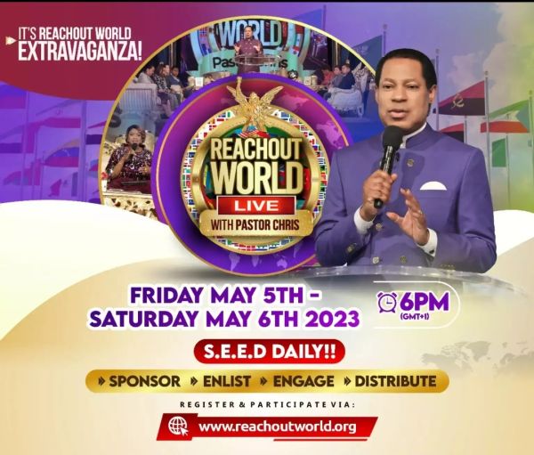 ReachOut World Extravaganza LIVE with Pastor Chris Takes Global Aiwaves ...