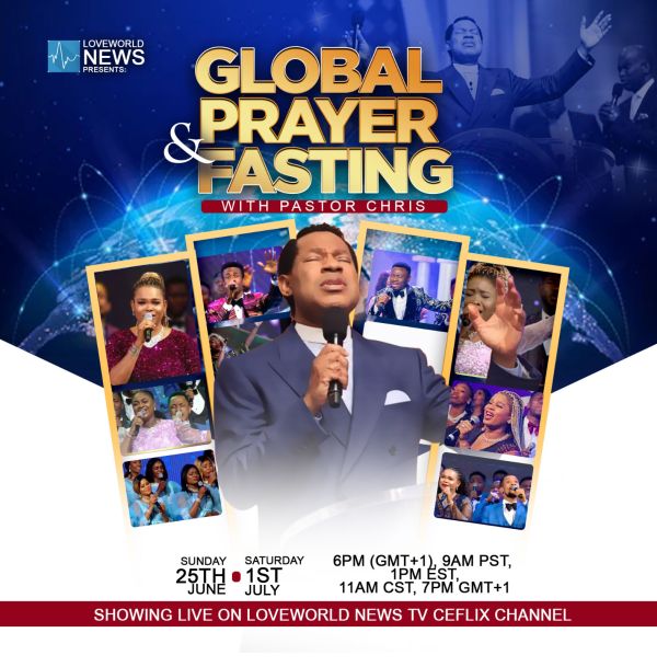 Give Thanks for Your Country, Pastor Chris Charges Global Congregation ...