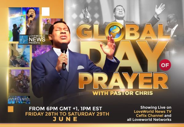 June 2024 Global Day of Prayer with Pastor Chris Beckons | Inside ...