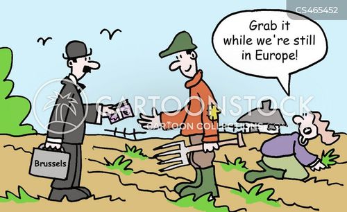 Subsidies Cartoons and Comics - funny pictures from CartoonStock
