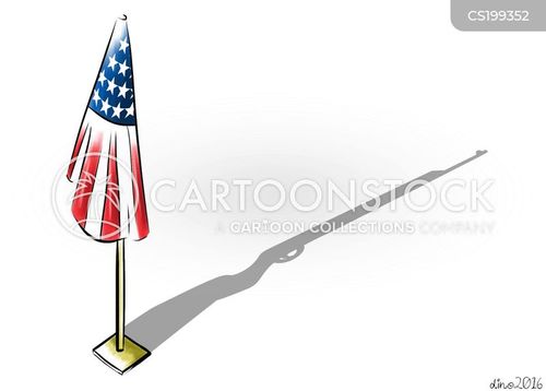 Guns In America Cartoons and Comics - funny pictures from CartoonStock