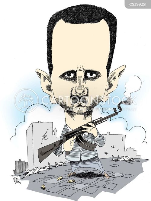 Bashar Cartoons and Comics - funny pictures from CartoonStock