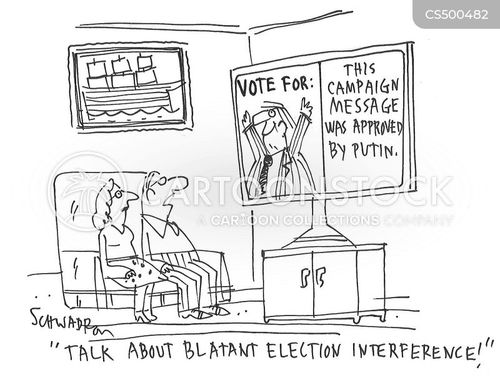 Russia Interference Cartoons and Comics - funny pictures from CartoonStock