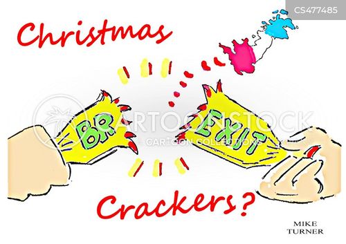 Christmas Cracker Cartoons and Comics - funny pictures from CartoonStock