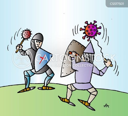 Battling Cartoons and Comics - funny pictures from CartoonStock