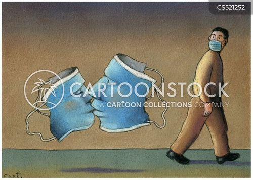 Mask Mandates Cartoons and Comics - funny pictures from CartoonStock