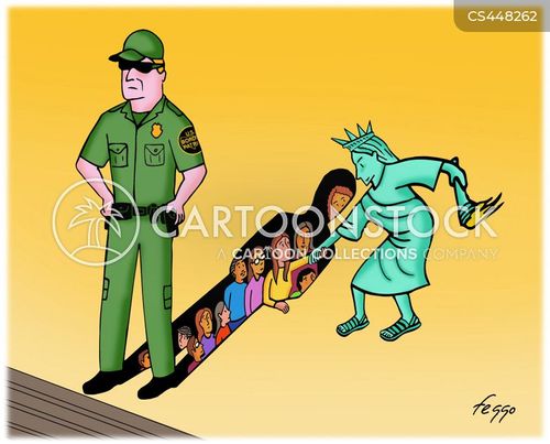 Deport Cartoons and Comics - funny pictures from CartoonStock