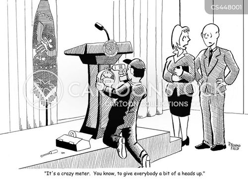 Presidential Podium Cartoons and Comics - funny pictures from CartoonStock