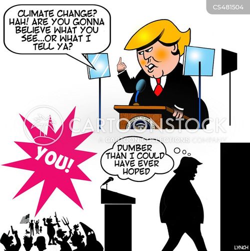 Trump Speaking Cartoons and Comics - funny pictures from CartoonStock