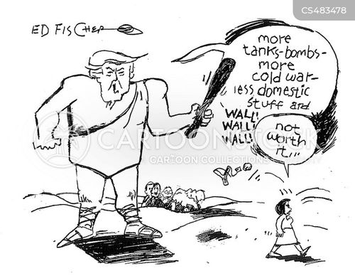 Warmongering Cartoons and Comics - funny pictures from CartoonStock