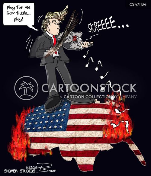 Playing Fiddles Cartoons and Comics - funny pictures from CartoonStock