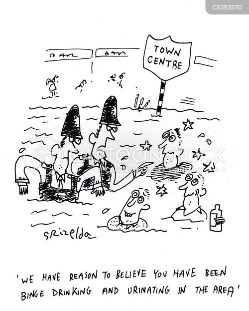 Urinating Cartoons and Comics - funny pictures from CartoonStock