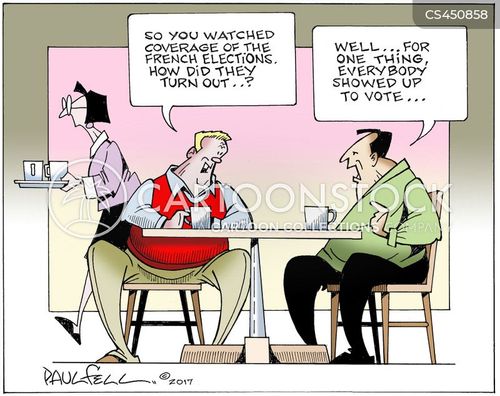 Turnout Cartoons and Comics - funny pictures from CartoonStock