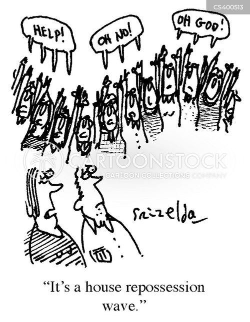 Embargo De Viviendas Cartoons and Comics - funny pictures from CartoonStock