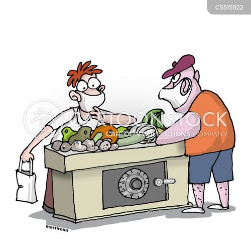 Food Prices Cartoons and Comics - funny pictures from CartoonStock