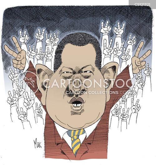 Hugo Chavez Cartoons and Comics - funny pictures from CartoonStock
