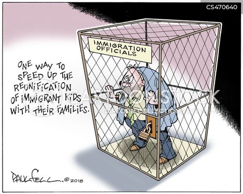 Child Separation Cartoons and Comics - funny pictures from CartoonStock