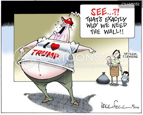 Immigration Quotas Cartoons and Comics - funny pictures from CartoonStock