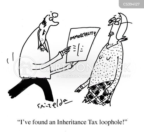 Inheritance Tax Cartoons and Comics - funny pictures from CartoonStock