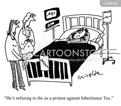 Inheritance Tax Cartoons and Comics - funny pictures from CartoonStock