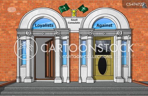 Saudi Consulate Cartoons and Comics - funny pictures from CartoonStock