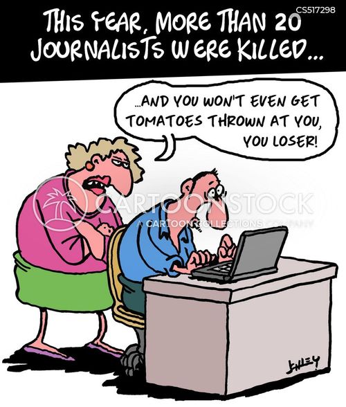 Freedom Of Press Cartoons and Comics - funny pictures from CartoonStock