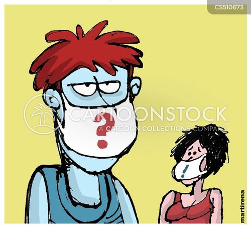 N95 Mask Cartoons and Comics - funny pictures from CartoonStock