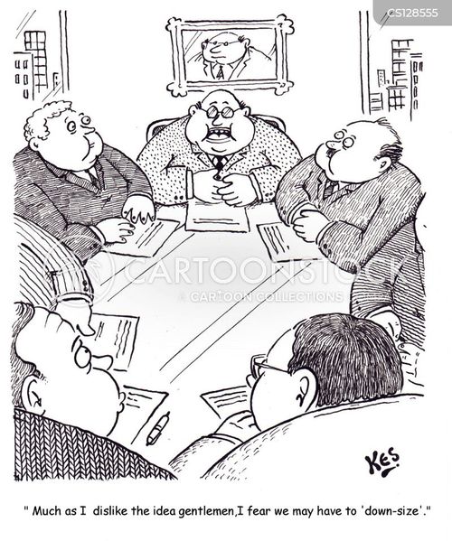 Downsizing Regret Cartoons and Comics - funny pictures from CartoonStock