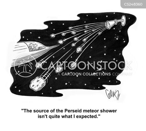 Meteor Shower Cartoons and Comics - funny pictures from CartoonStock