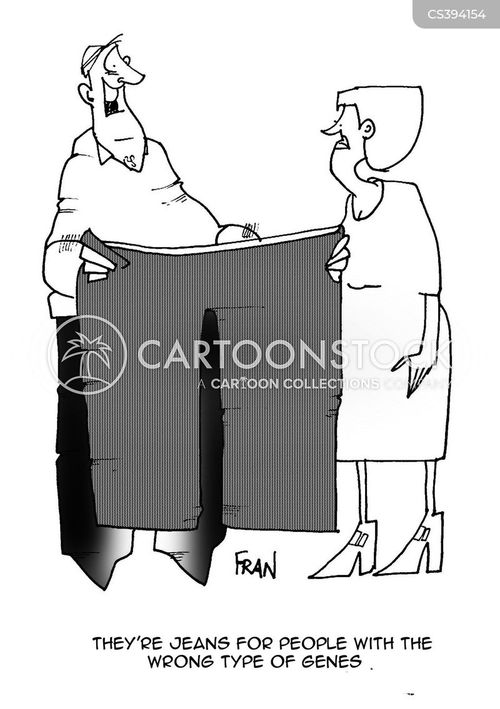 Jean Types Cartoons and Comics - funny pictures from CartoonStock