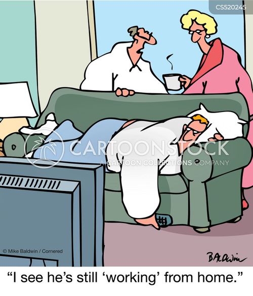 Furlough Cartoons and Comics - funny pictures from CartoonStock