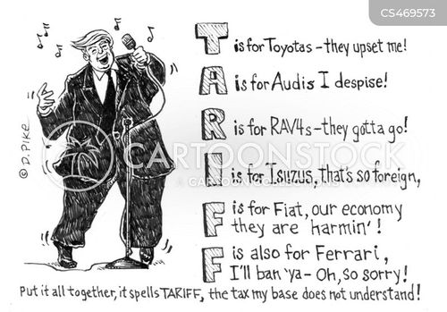 Steel Tariffs Cartoons and Comics - funny pictures from CartoonStock