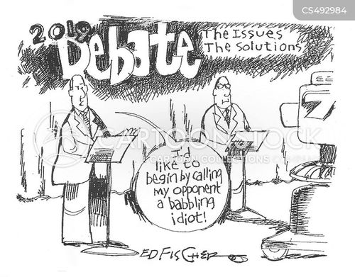 Political Debate News and Political Cartoons