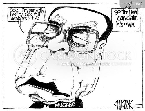 Robert Mugabe Cartoons and Comics - funny pictures from CartoonStock