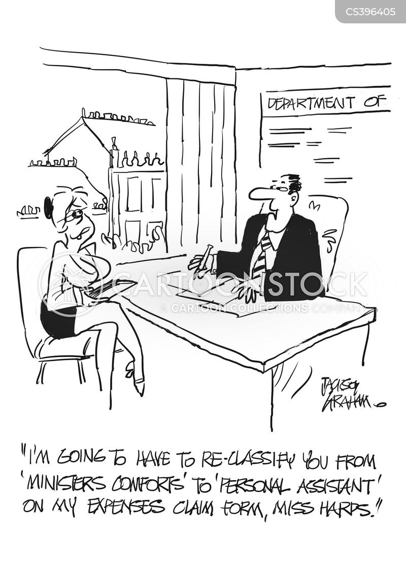 Personal Assistant Cartoon