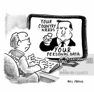 Data News and Political Cartoons