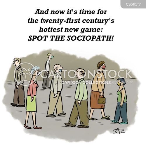 Sociopath Cartoons and Comics - funny pictures from CartoonStock