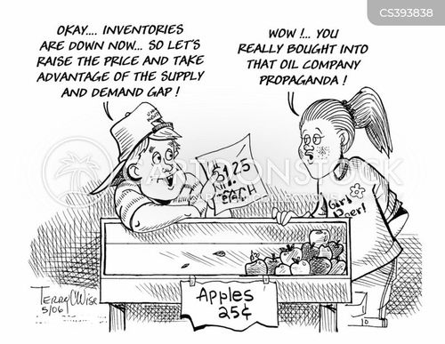 Supply And Demand Cartoon