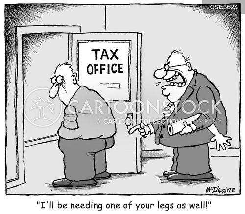 Tax Collector Cartoons and Comics - funny pictures from CartoonStock
