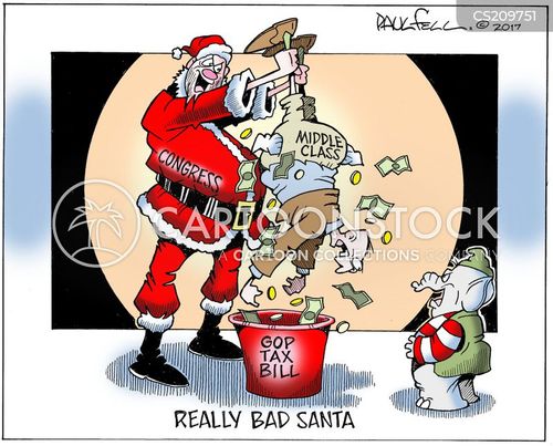 Bad Santa Cartoons and Comics - funny pictures from CartoonStock