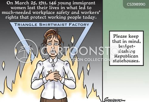 Triangle Shirtwaist Factory Cartoons and Comics - funny pictures from ...