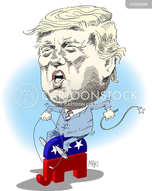 Gop Elephant Cartoons and Comics - funny pictures from CartoonStock