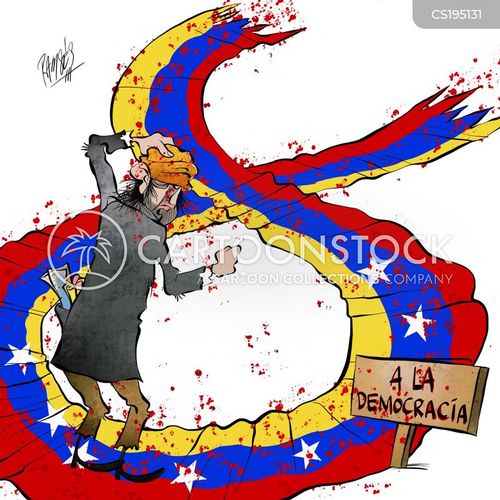 Venezuela Cartoons and Comics - funny pictures from CartoonStock