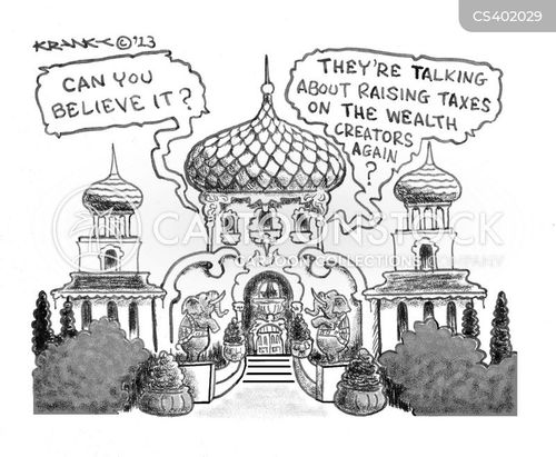Wealth Creator Cartoons and Comics - funny pictures from CartoonStock