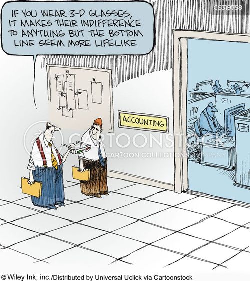 Bottom Line Cartoons and Comics - funny pictures from CartoonStock