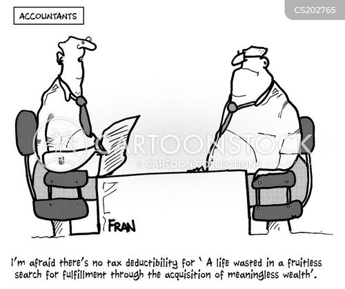 Tax Deductible Cartoons and Comics - funny pictures from CartoonStock