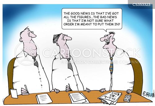 Crunching Numbers Cartoons and Comics - funny pictures from CartoonStock