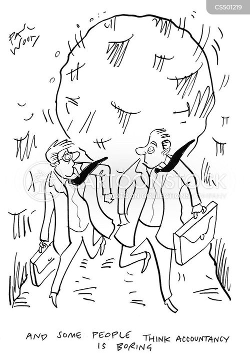 Accountancies Cartoons and Comics - funny pictures from CartoonStock