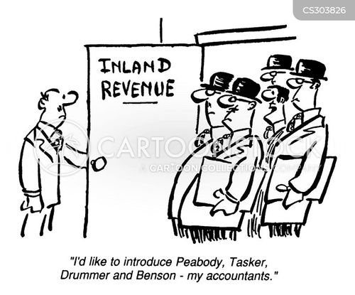 Inland Revene Cartoons and Comics - funny pictures from CartoonStock